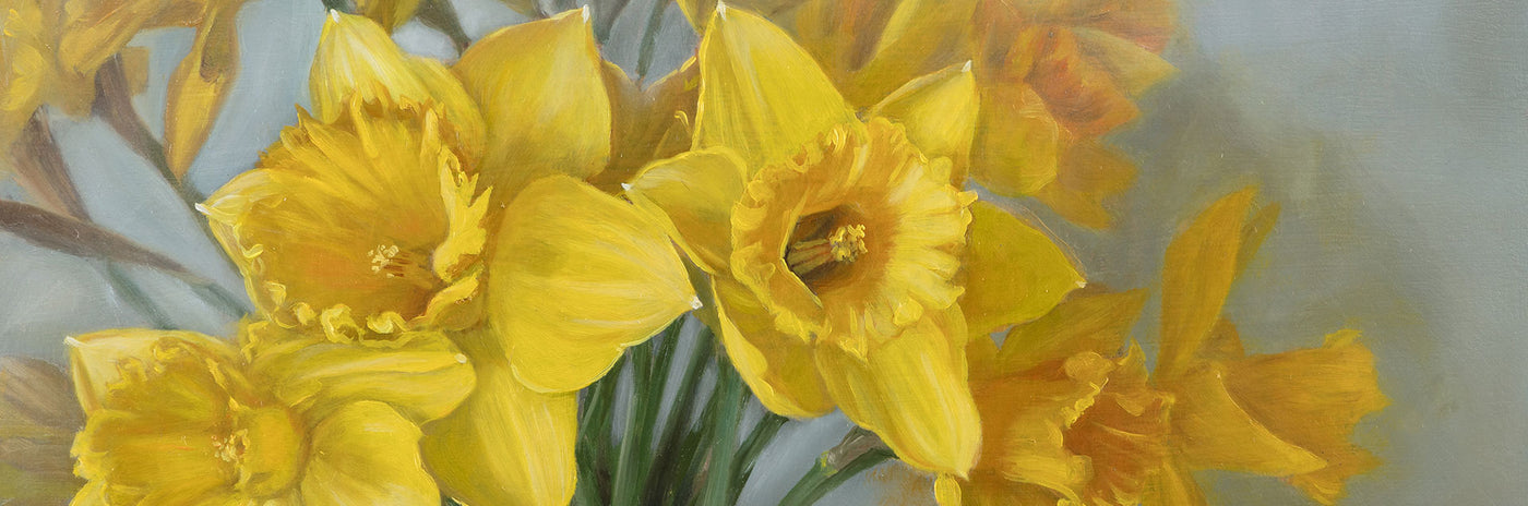 A Symphony of Colours: Cottage Garden Flower Paintings - Laura ...