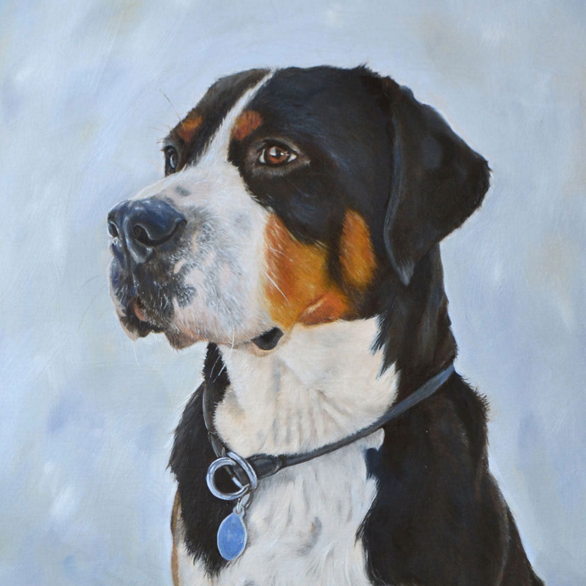 Dog Portraits | Dog Paintings in Oil - Laura Beardsell-Moore Fine Art