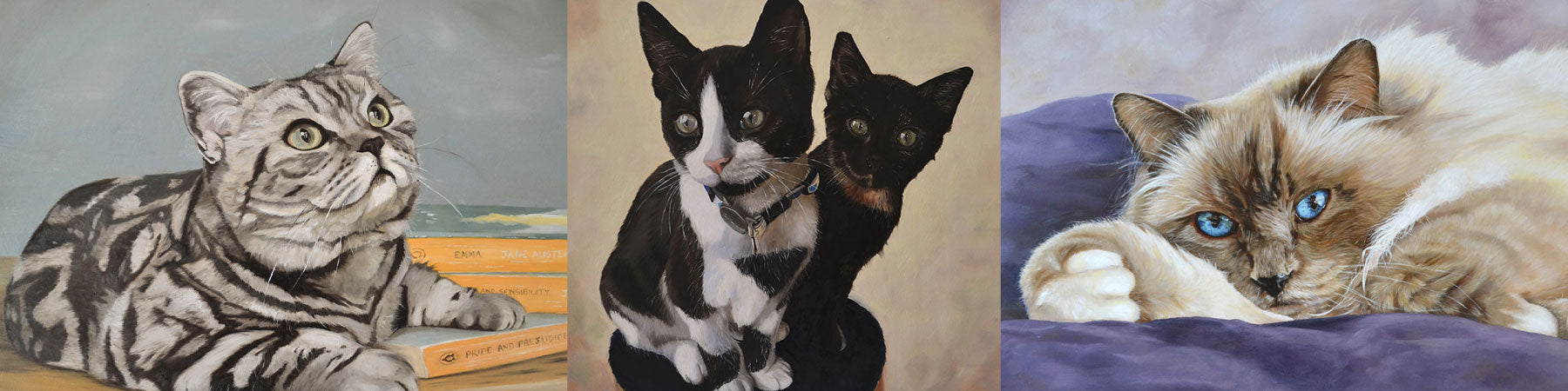 Cat portraits - Laura Beardsell-Moore Fine Art