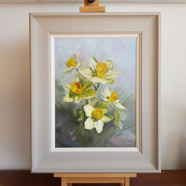 Dances with the Daffodils - original oil painting - Laura Beardsell ...