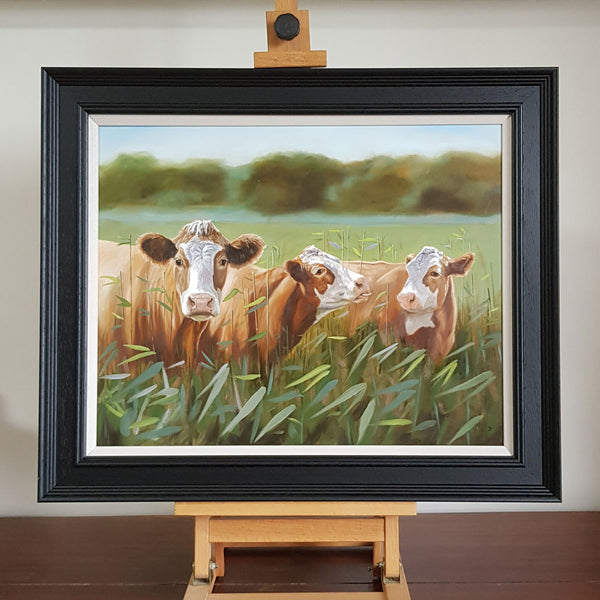 Cow Oil Painting | Animal Paintings | Laura Beardsell-Moore - Laura ...