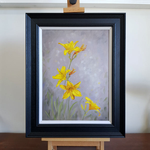 Symphony in Yellow - Day Lilies oil painting - Laura Beardsell-Moore ...