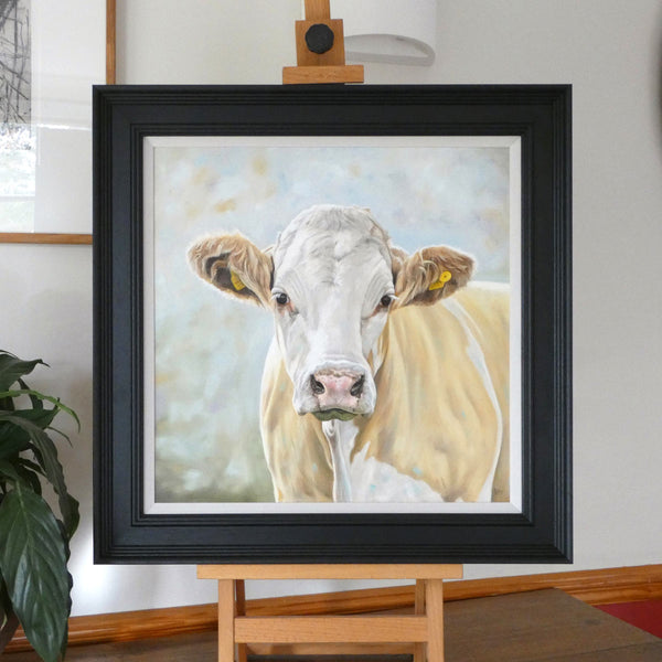 'Grace' Simmental Cow - original oil painting - Laura Beardsell-Moore ...